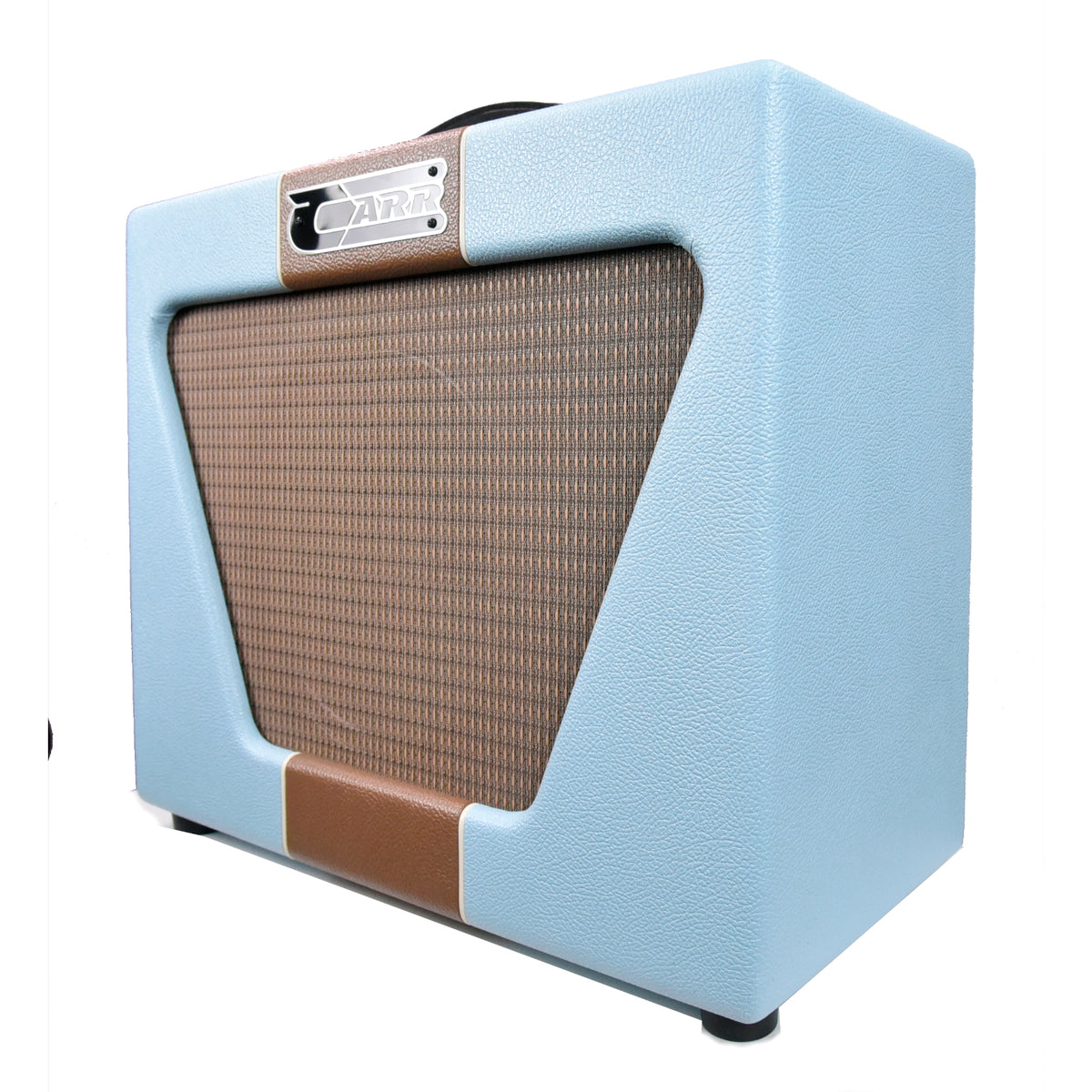 Carr Super Bee 1x12 Combo Amplifier in Sonic Blue and Brown 0444 | The ...